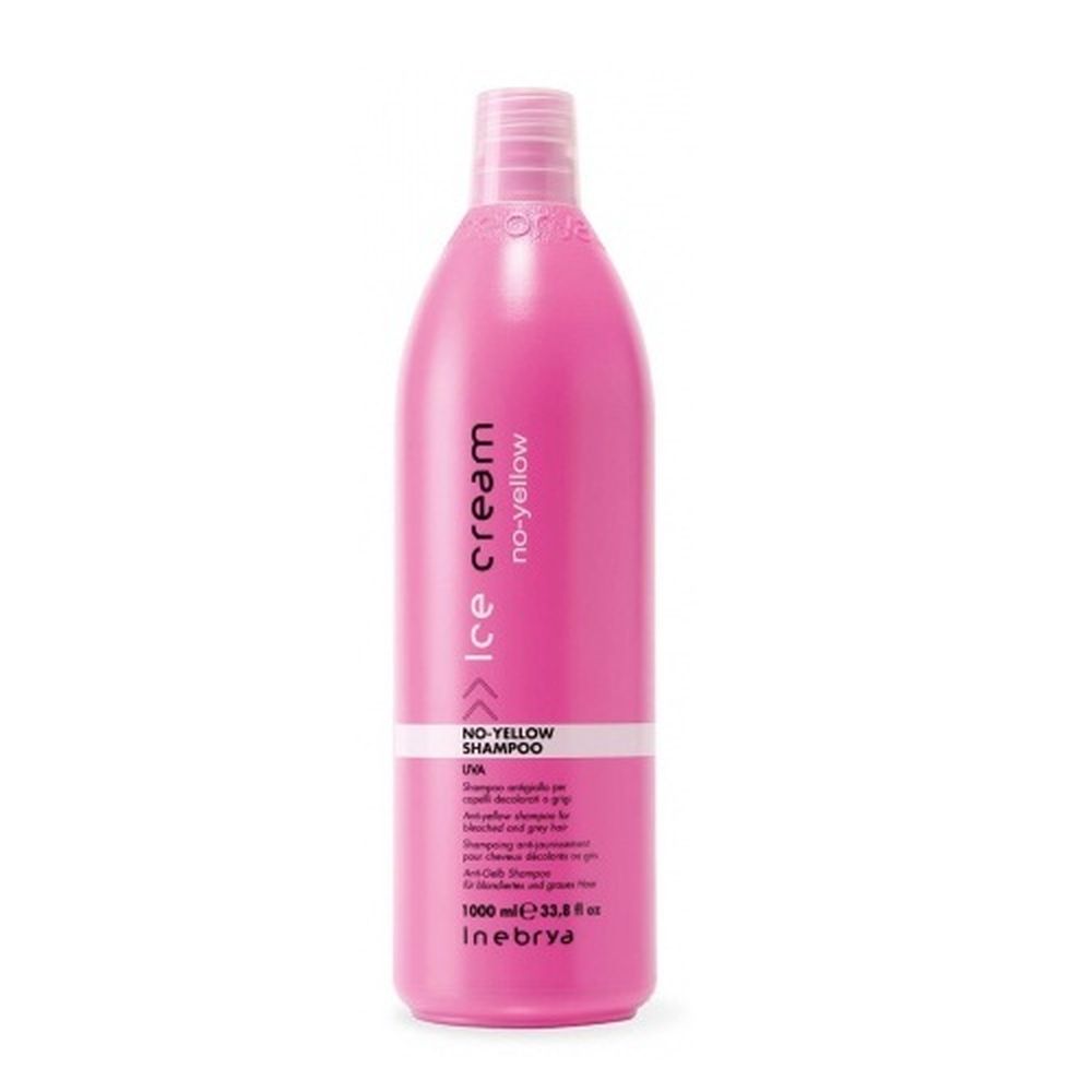 INEBRYA ICE CREAM SHAMPOO ANTIGIALLO PER CAPELLI DECOLORATI O CON ...