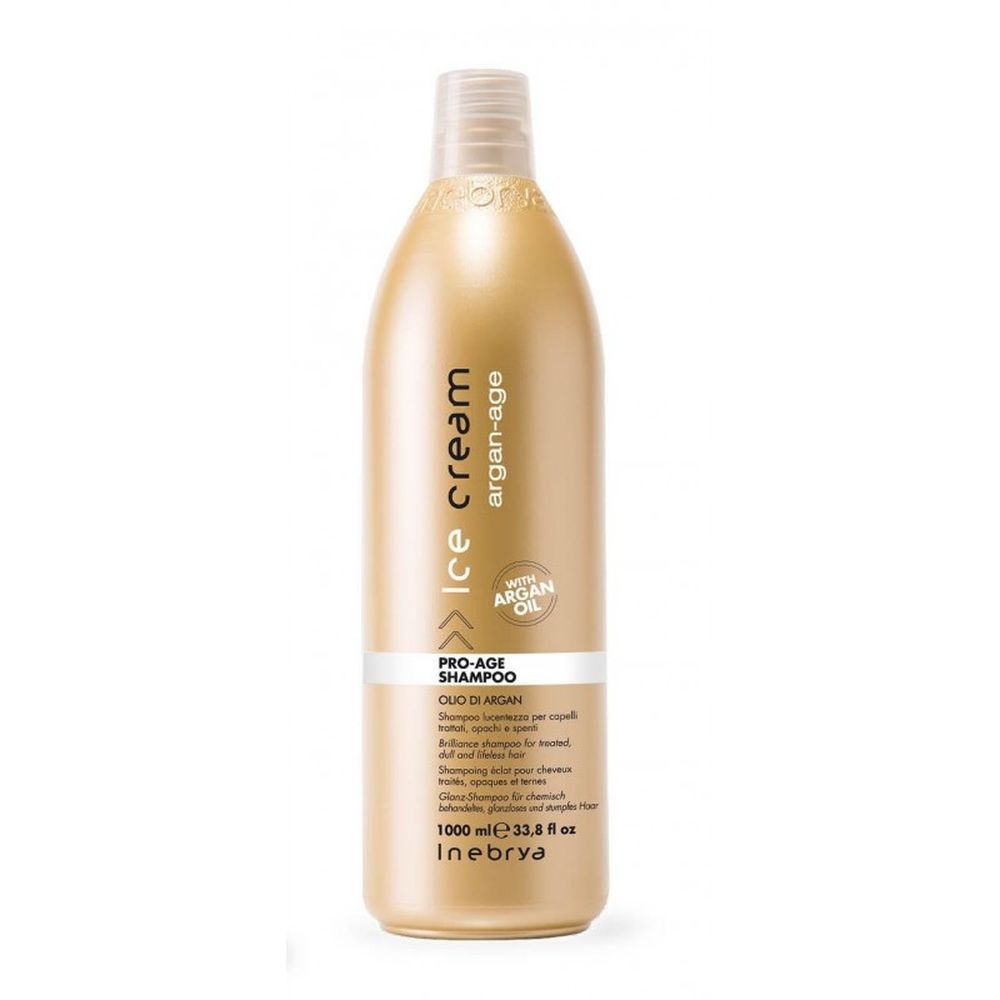 INEBRYA ICE CREAM SHAMPOO ARGAN 1000ML - JaDy Hair Products - Bologna ...